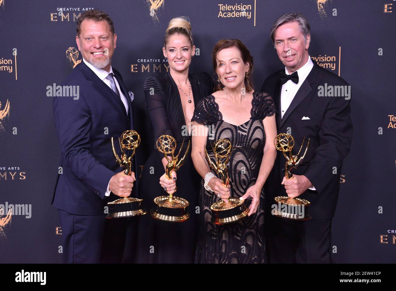 Christien Tinsley, from left, Miriam Arougheti, Lydia Milars and Ed ...