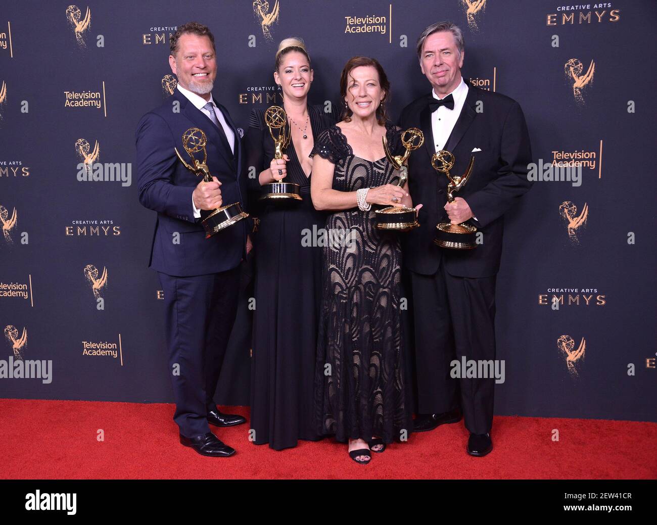 Christien Tinsley, from left, Miriam Arougheti, Lydia Milars and Ed ...