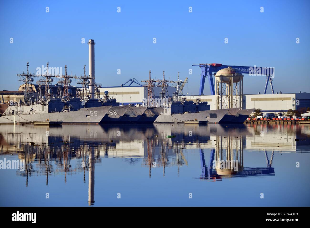 The philadelphia shipyard hi-res stock photography and images - Alamy