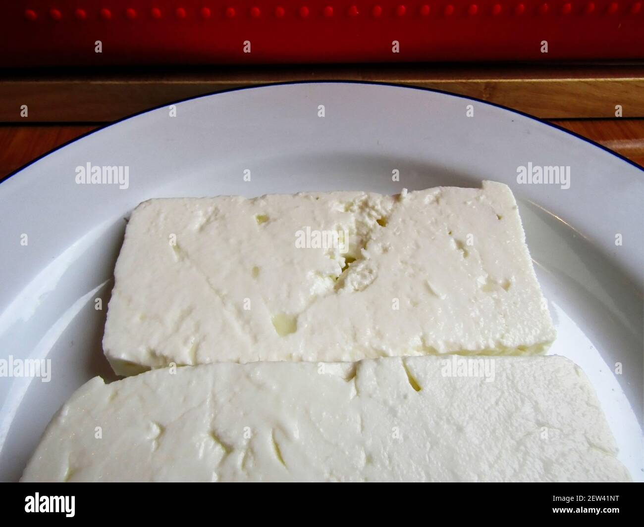 Traditional Cretan Mountain Cheese from Pasterised Milk, Crete, Greece ...