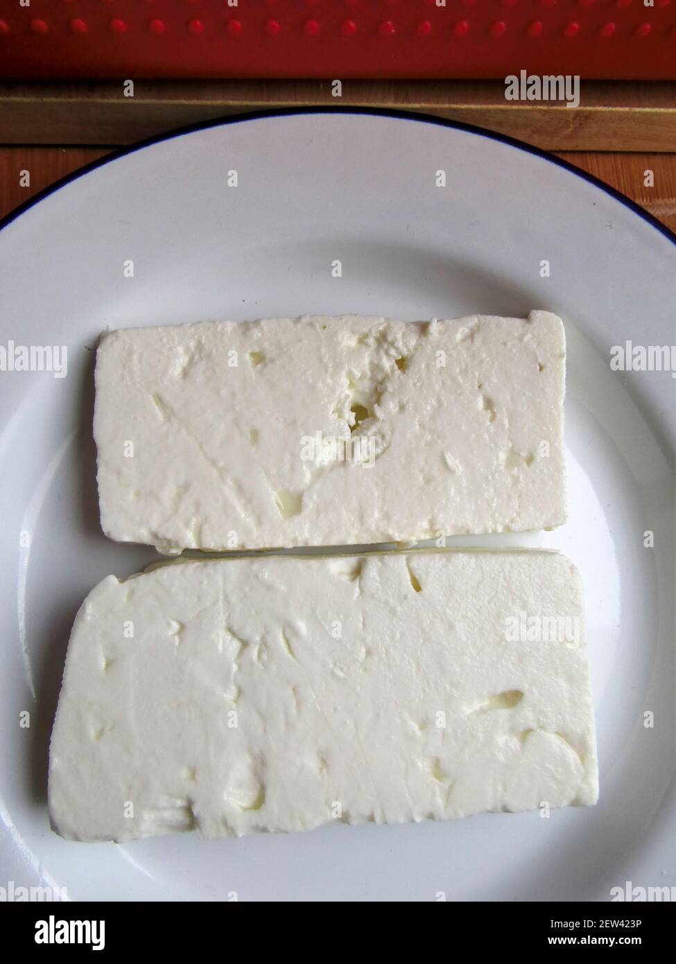 Traditional Cretan Mountain Cheese from Pasterised Milk, Crete, Greece ...