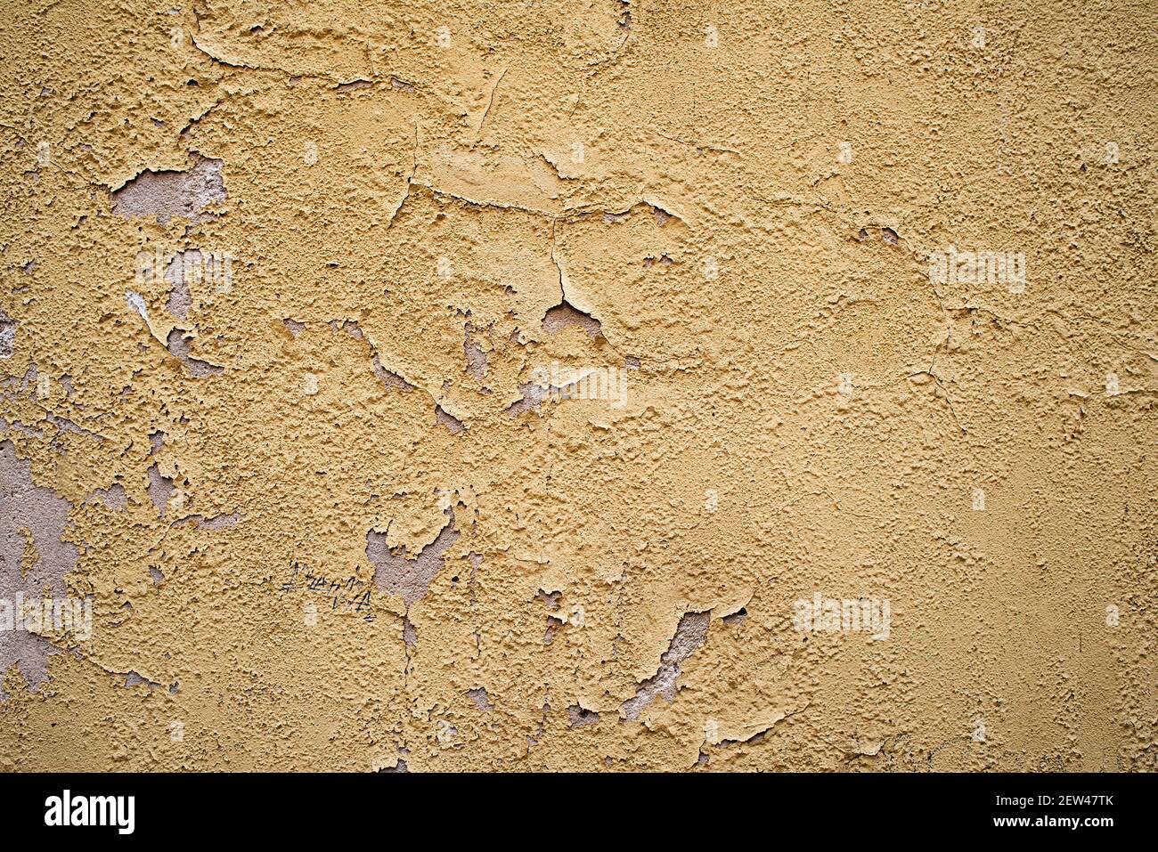 Old yellow Cement wall Background and Texture Stock Photo - Alamy