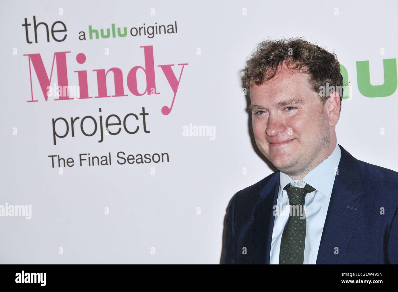 Matt Warburton arrives at "The Mindy Project" Final Season Premiere ...