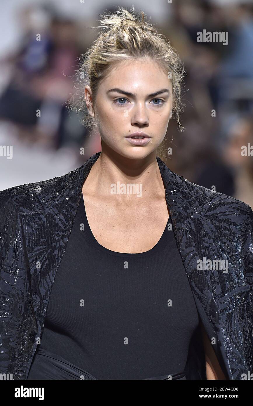 Model Kate Upton walks on the runway during the Michael Kors Fashion ...