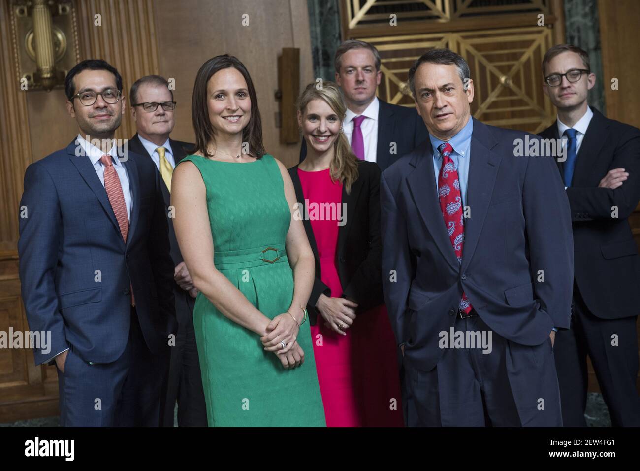 UNITED STATES - SEPTEMBER 14: Senate Finance Committee staffers from ...