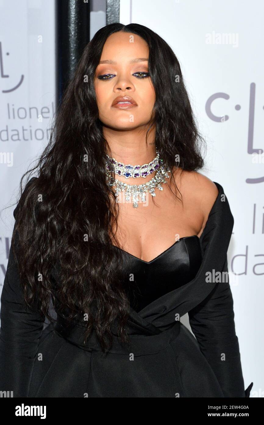 Musician Rihanna attends Rihanna's 3rd Annual Diamond Ball at Cipriani ...
