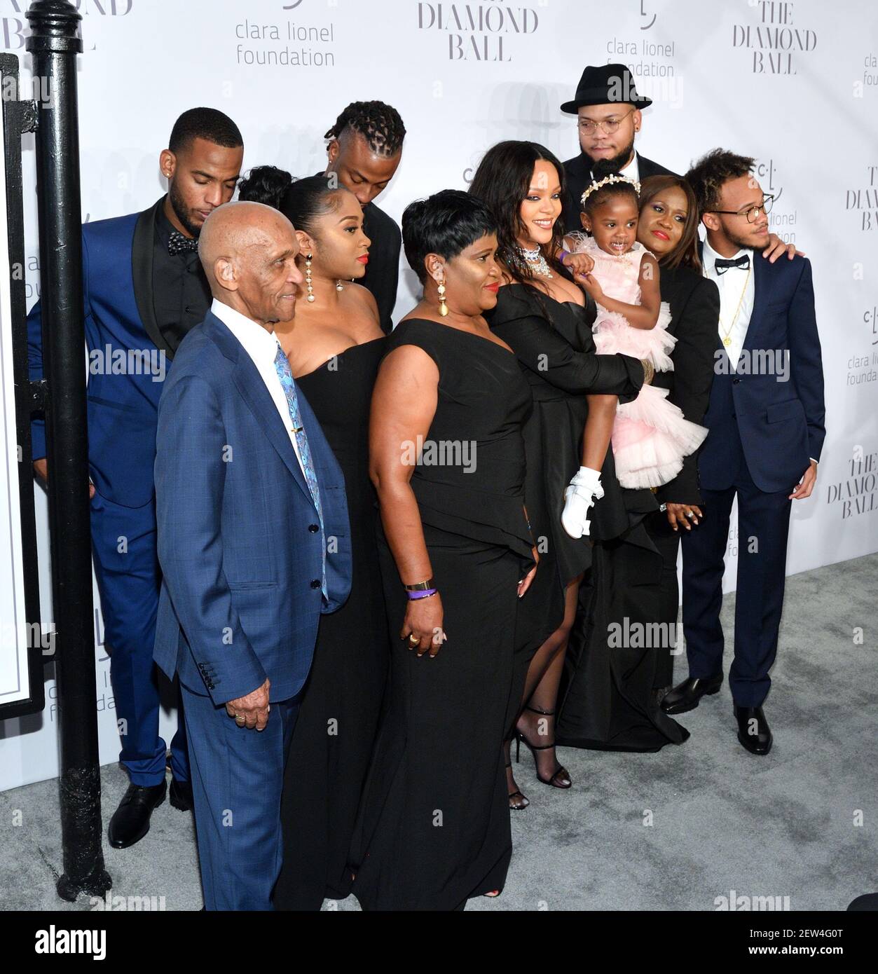 Musician Rihanna attends Rihanna's 3rd Annual Diamond Ball at Cipriani ...