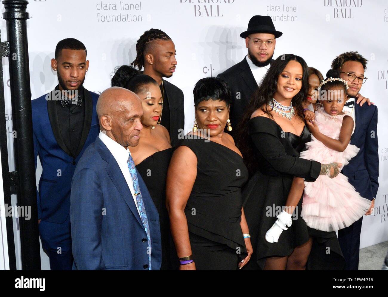 Musician Rihanna attends Rihanna's 3rd Annual Diamond Ball at Cipriani ...