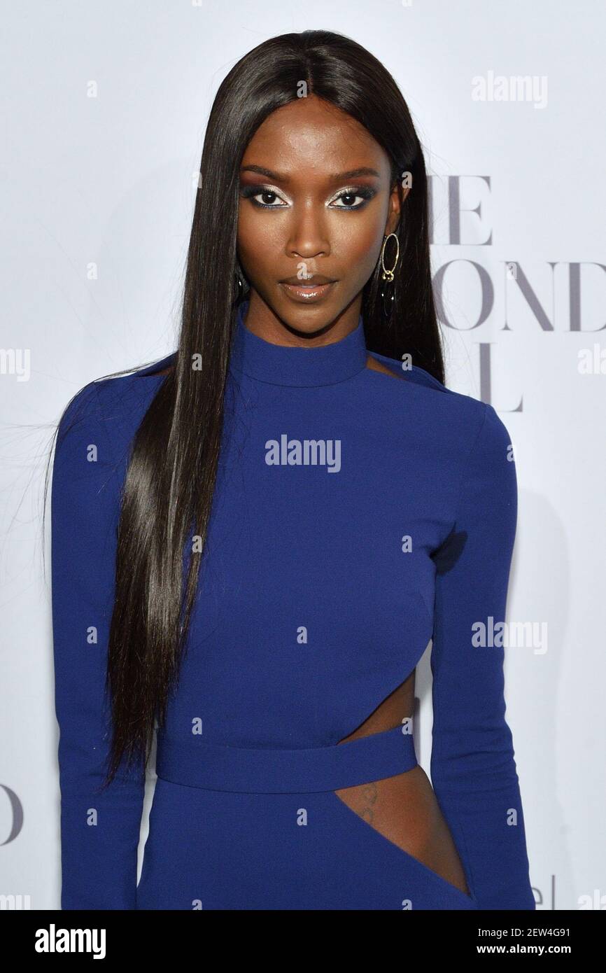 Model Riley Montana attends Rihanna's 3rd Annual Diamond Ball at ...