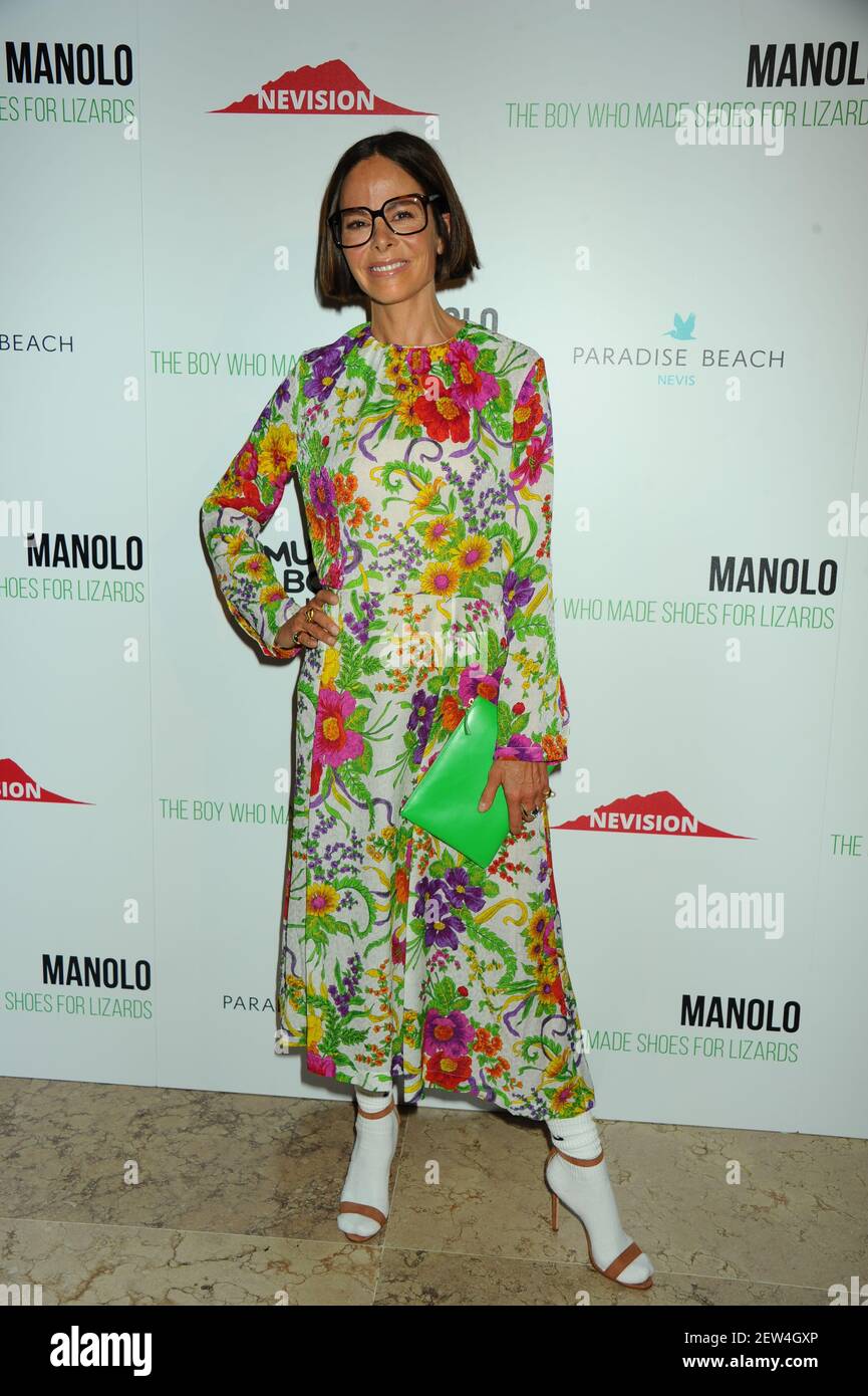 Alison Sarofim wearing Manolo Blahnik shoes attends the Manolo: The Boy ...