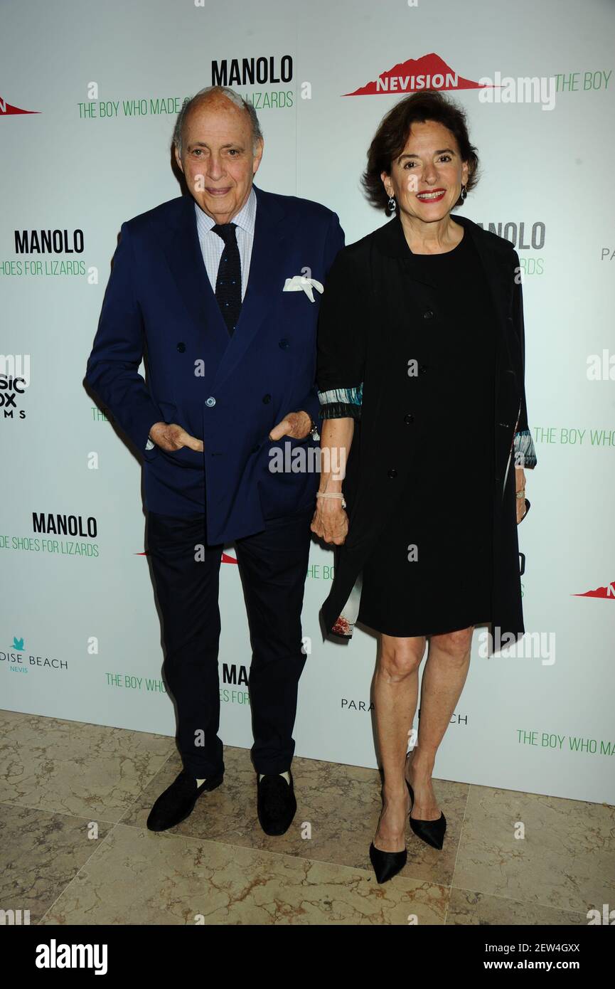 Rinaldo Herrera, Alejandra Cicognani wearing Manolo Blahnik shoes ...