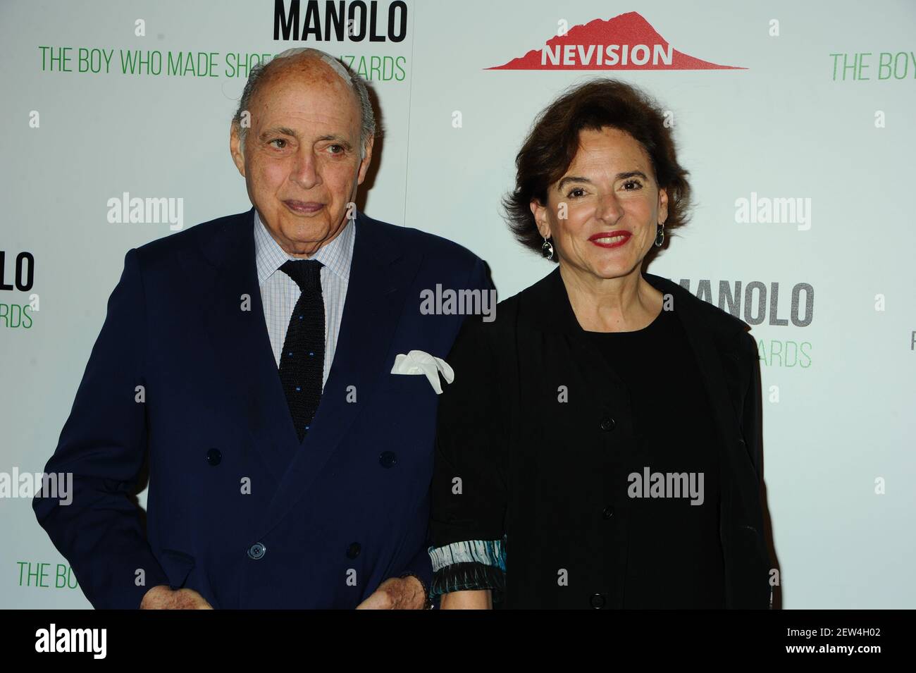 Rinaldo Herrera, Alejandra Cicognani wearing Manolo Blahnik shoes ...