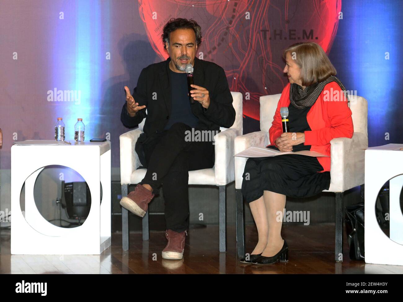 Photo call and Press Conference with director Alejandro Gonzalez Inarritu location:Cultural ...