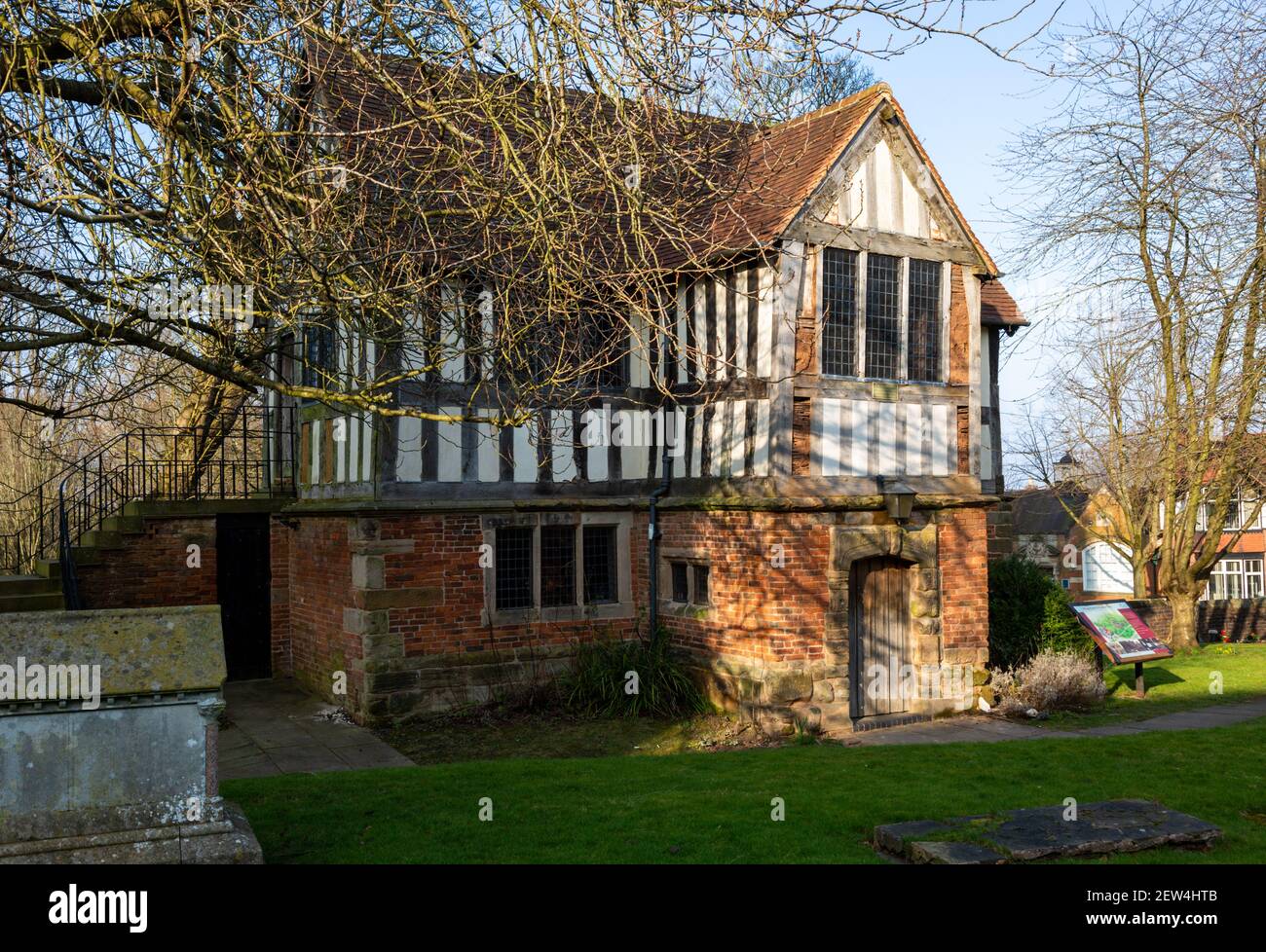 The Old Grammar School building, Kings Norton, Birmingham, UK Stock ...