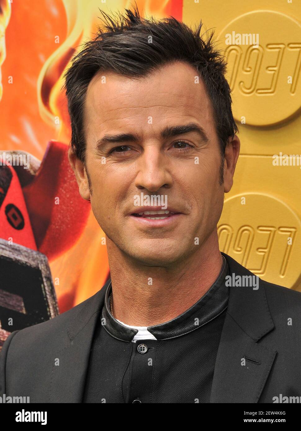 Justin Theroux arrives at "The Lego Ninjago Movie" Los Angeles Premiere ...