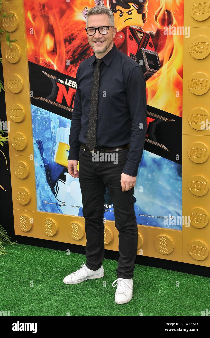 Director Charlie Bean arrives at "The Lego Ninjago Movie" Los Angeles ...