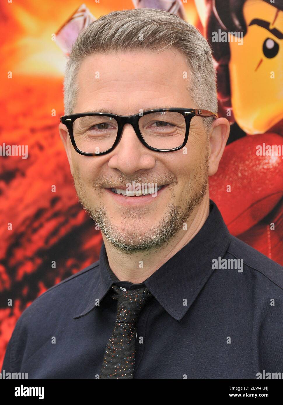 Director Charlie Bean arrives at "The Lego Ninjago Movie" Los Angeles ...