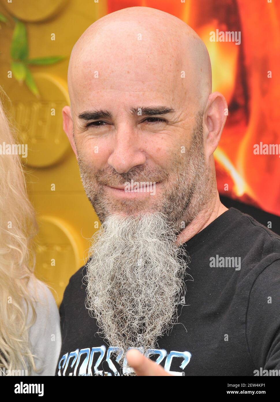 Scott Ian arrives at "The Lego Ninjago Movie" Los Angeles Premiere held ...