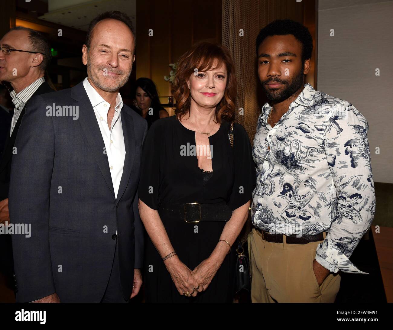 LOS ANGELES, CA - SEPTEMBER 16: (L-R) John Landgraf, Susan Sarandon and ...