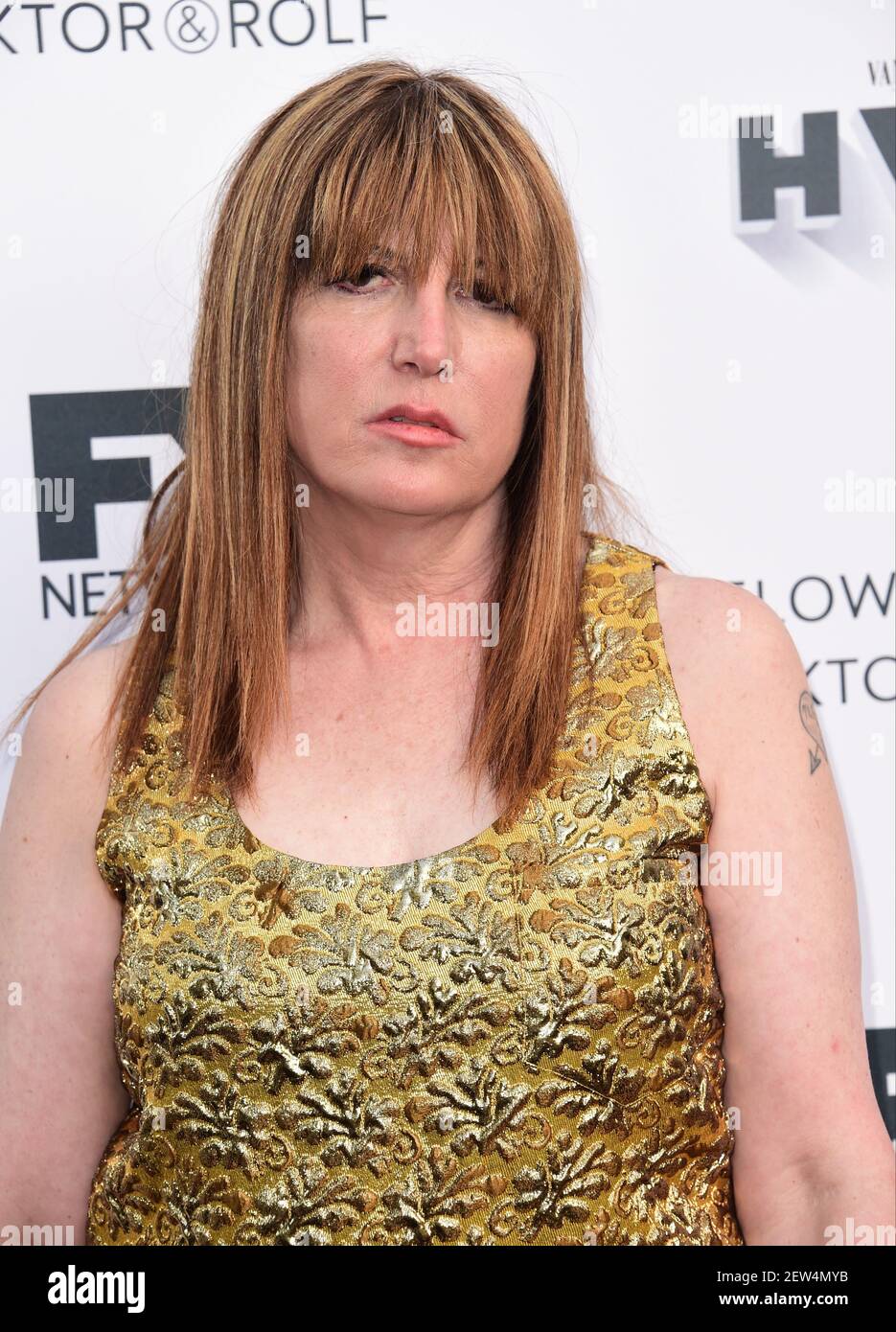 LOS ANGELES, CA - SEPTEMBER 16: Judy Becker arrives at the FX Networks ...
