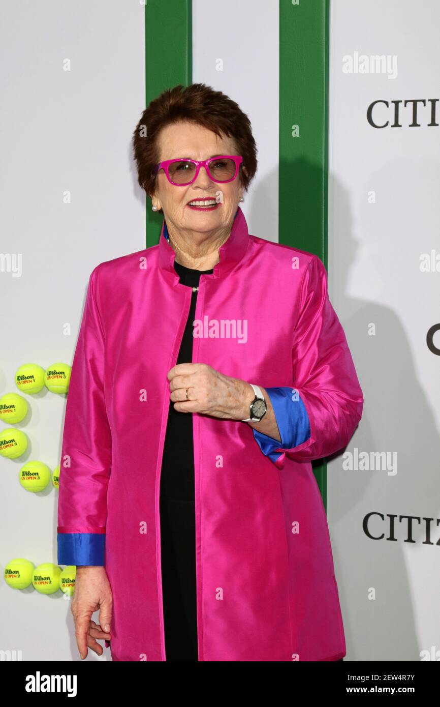 LOS ANGELES - SEP 16: Billie Jean King at the "Battle of the Sexes" LA ...