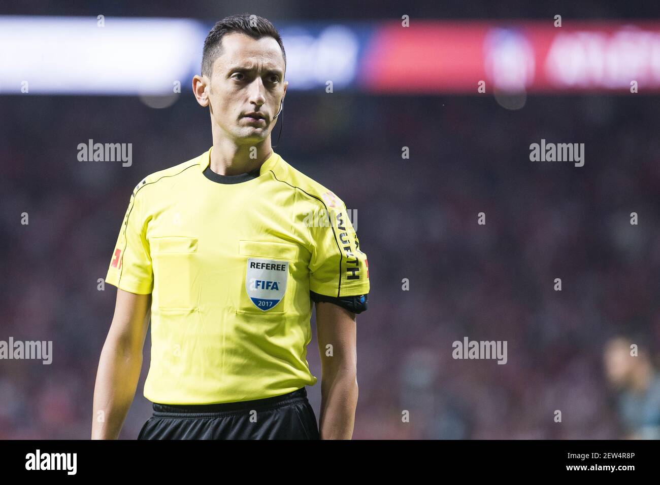 Referee Jose Maria Sanchez Martinez during La Liga match between ...