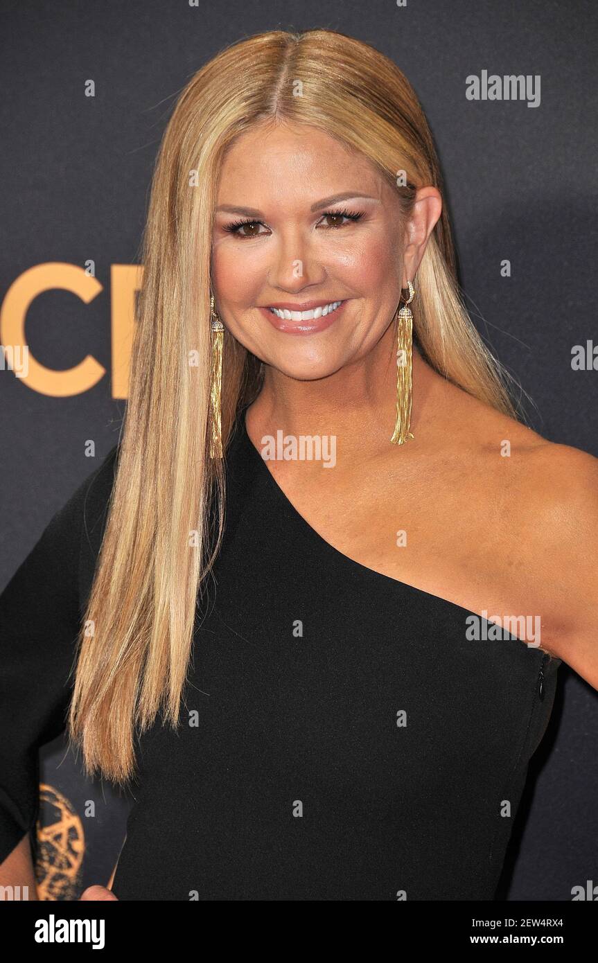 Nancy O'Dell at the 69th Annual Emmy Awards held at the Microsoft ...