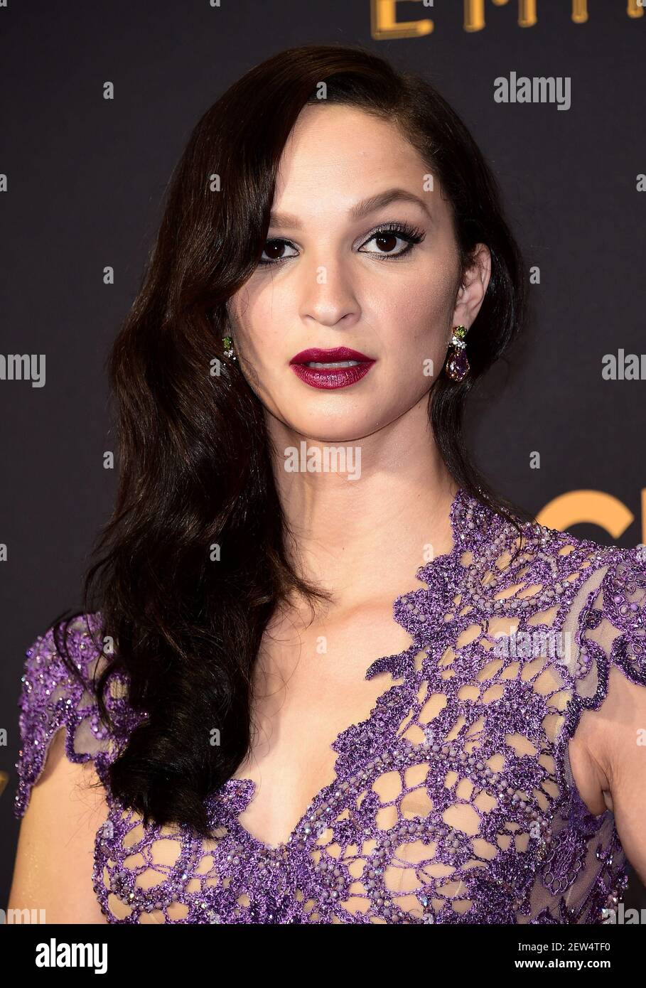 LOS ANGELES, CA - SEPTEMBER 17: Ruby Modine arrives at the 69th Emmy ...