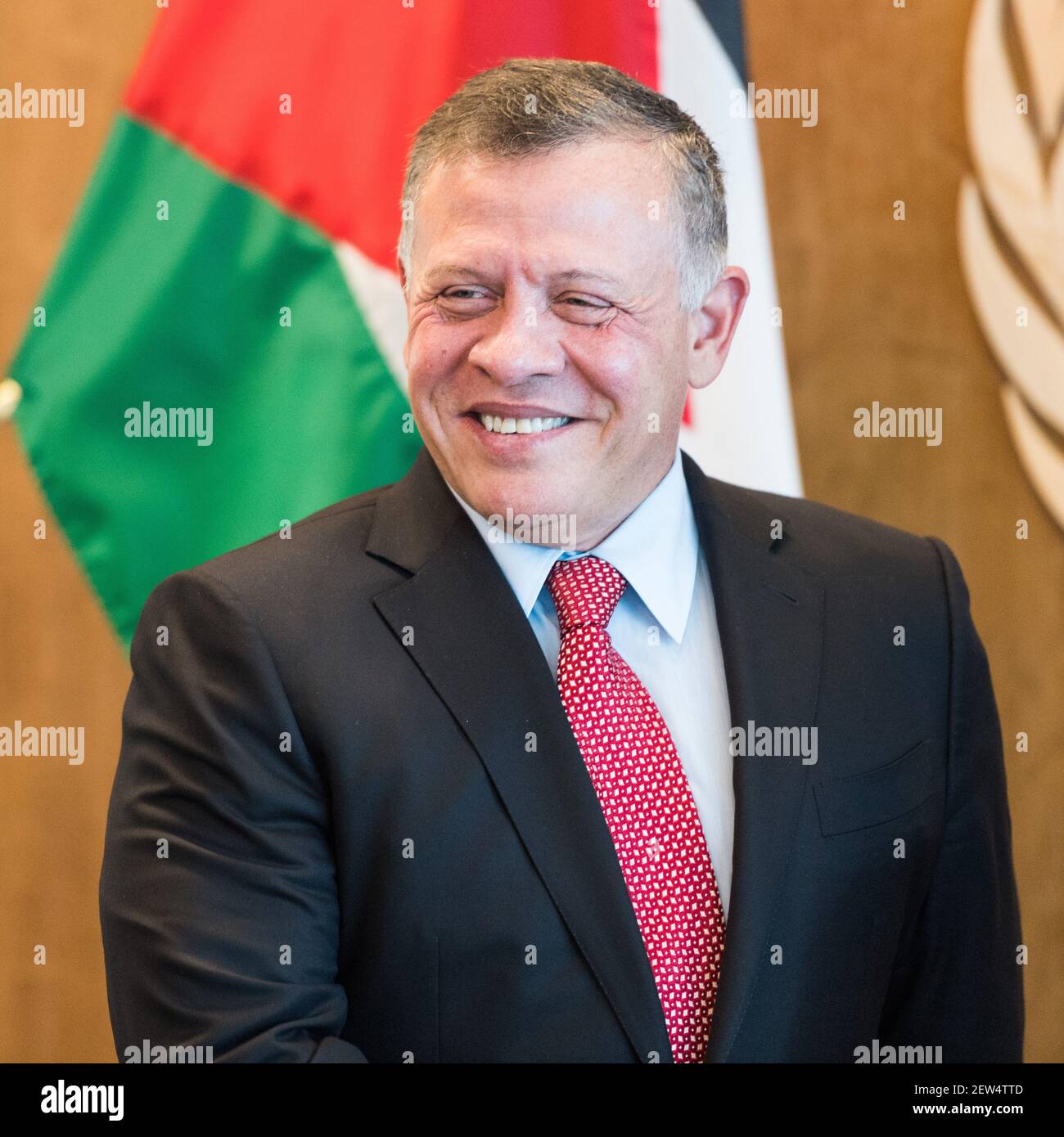 King Abdullah II ibn Al Hussein of Jordan at the United Nations in New ...