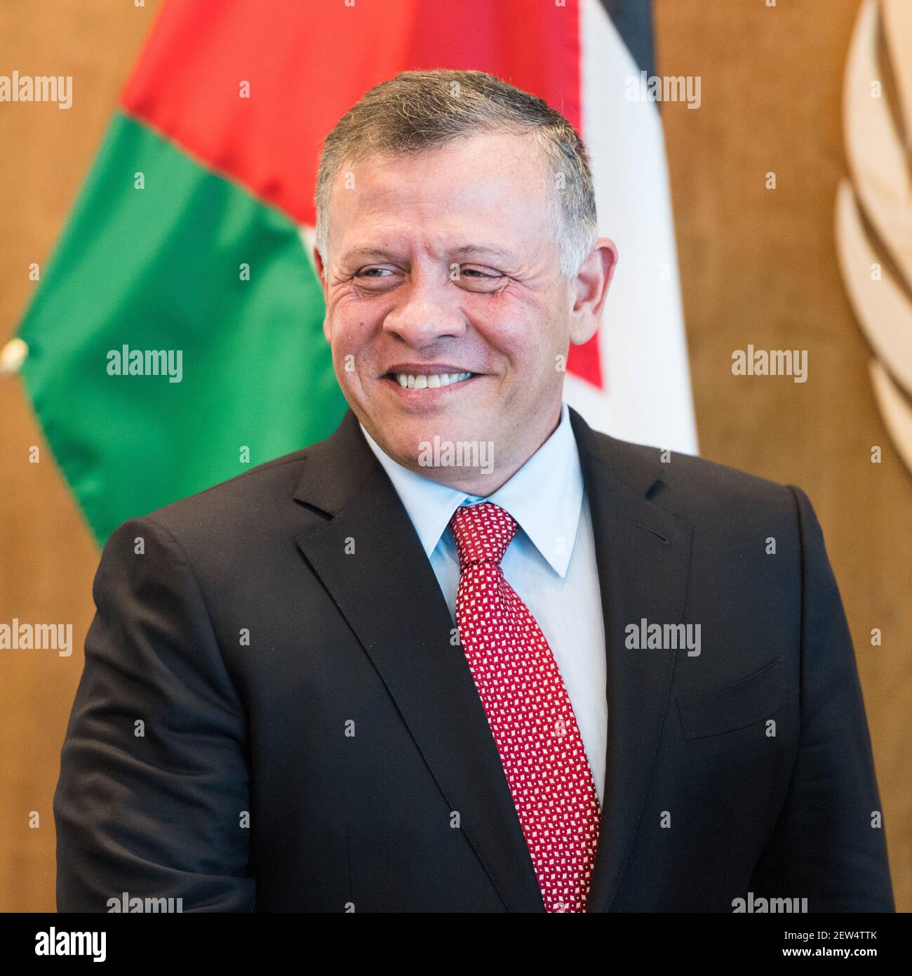 King Abdullah II ibn Al Hussein of Jordan at the United Nations in New ...