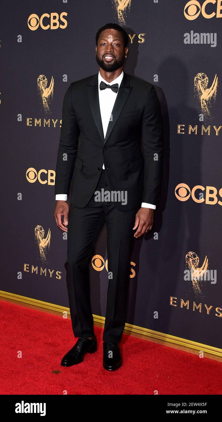 LOS ANGELES, CA - SEPTEMBER 17: Dwyane Wade arrives at the 69th Emmy ...