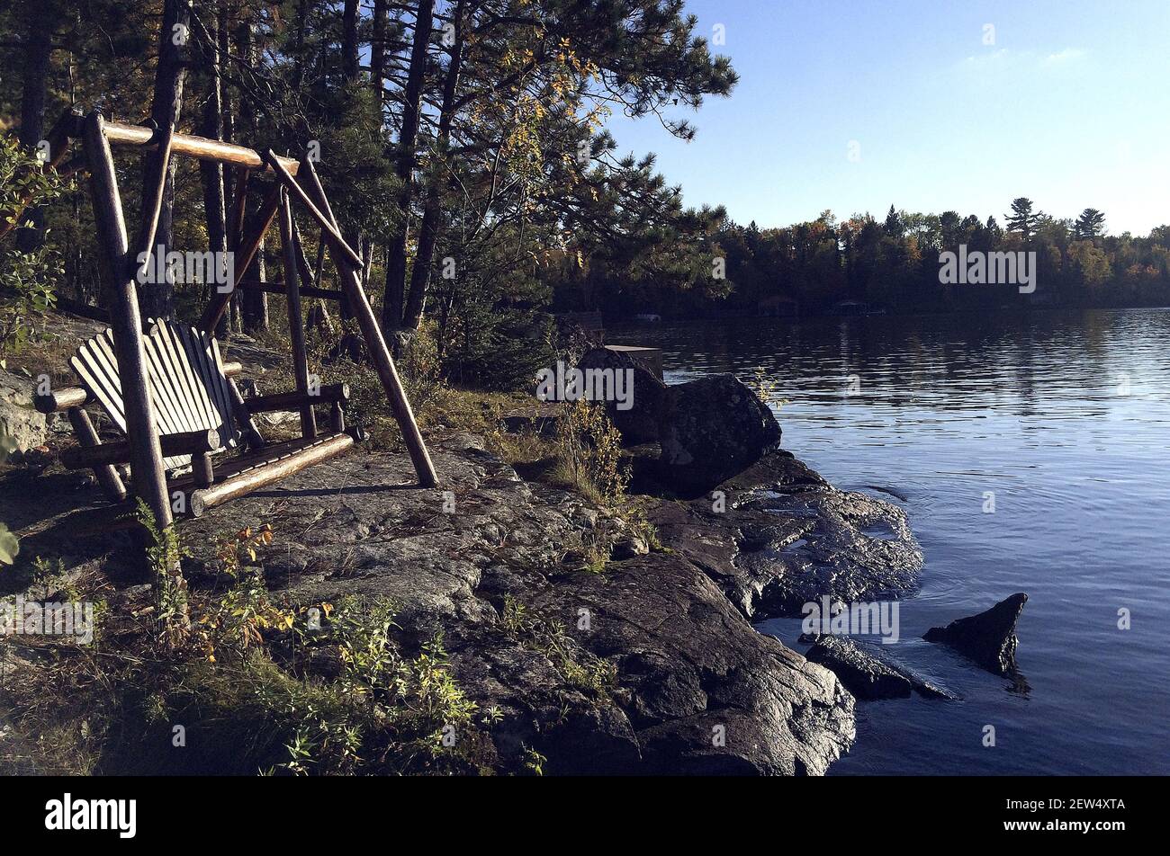 Ludlow's Island Resort, a cluster of charming cabins sprinkled across a ...