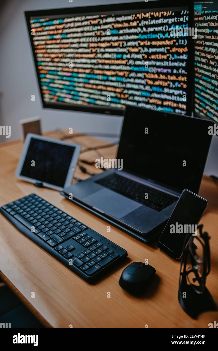 Professional software developer types hi-res stock photography and ...