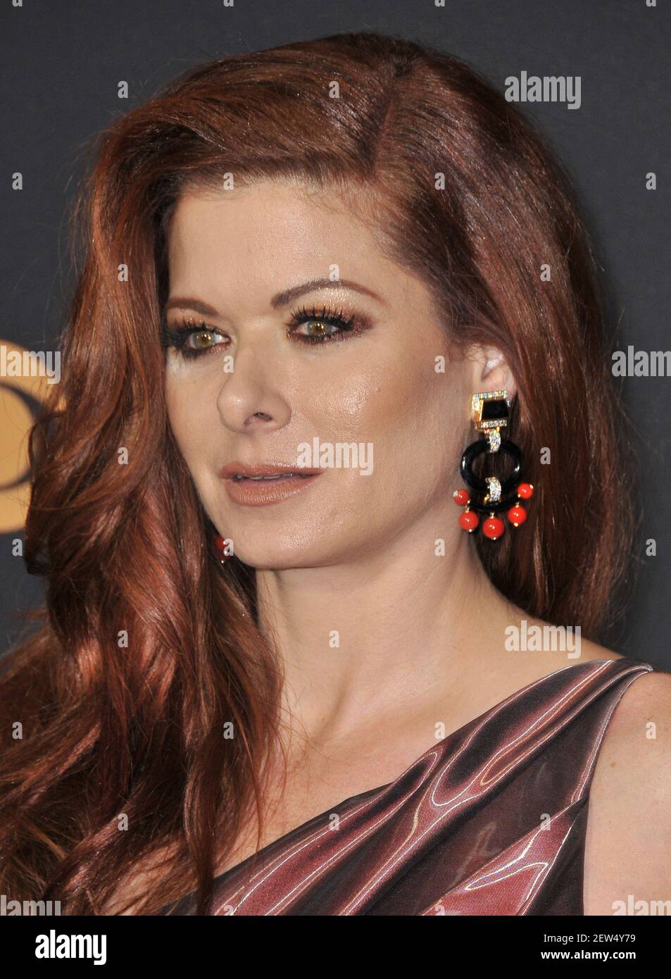 Debra Messing at the 69th Annual Emmy Awards held at the Microsoft ...