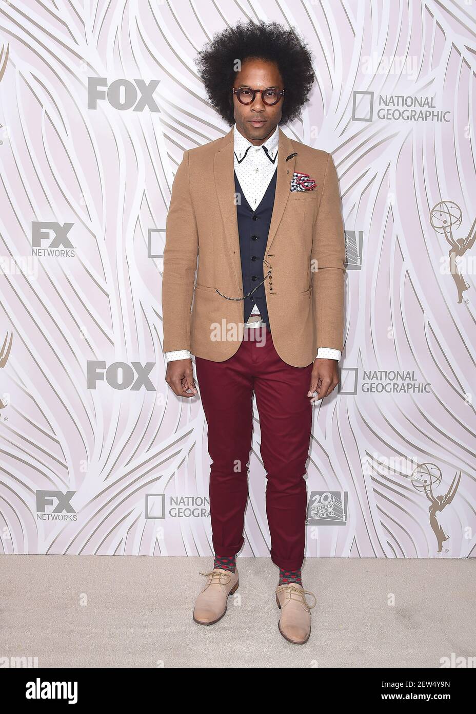 LOS ANGELES, CA - SEPTEMBER 17: Jonathan Fernandez at the FOX 2017 Emmy ...