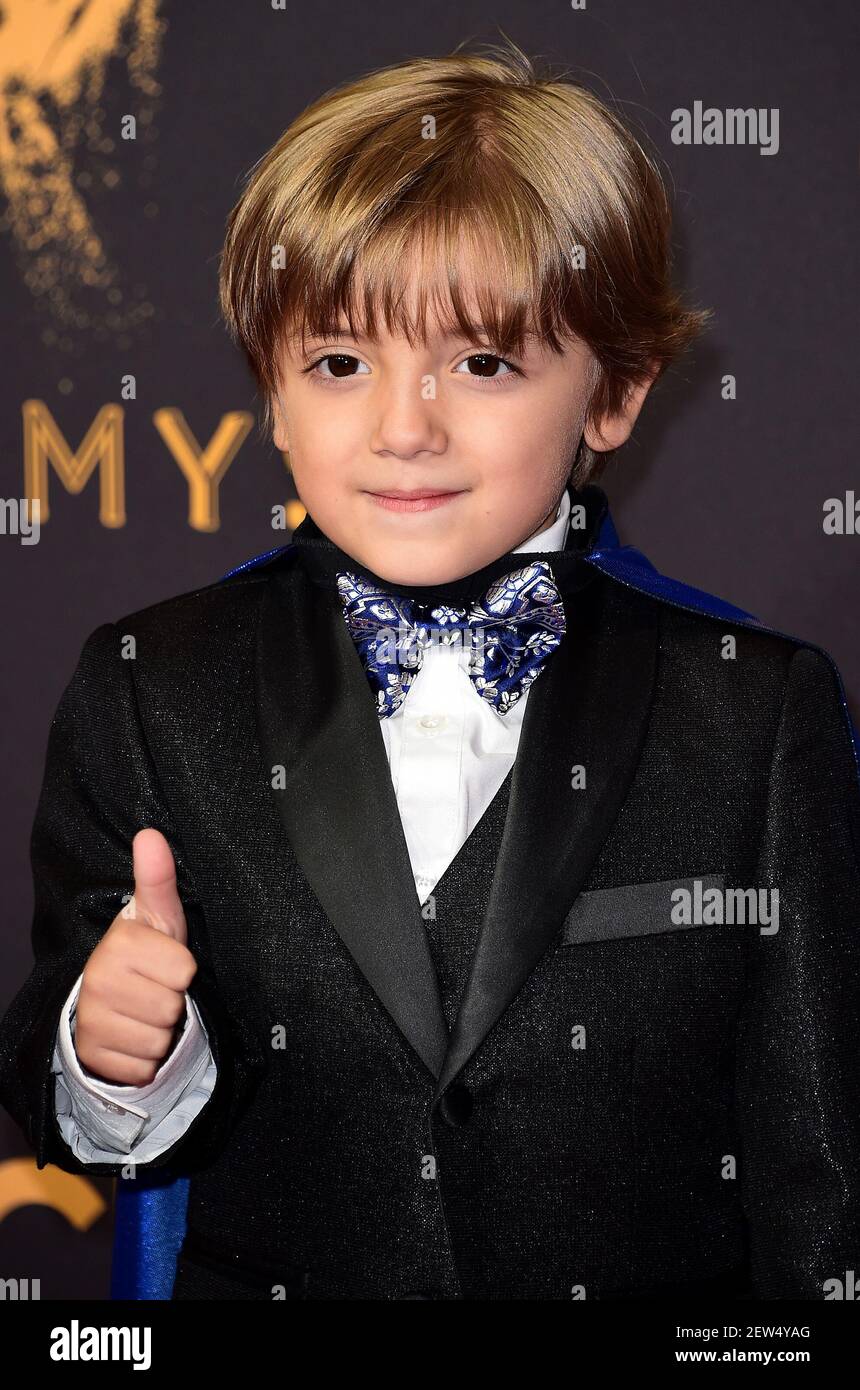 LOS ANGELES, CA - SEPTEMBER 17: Jeremy Maguire arrives at the 69th Emmy ...