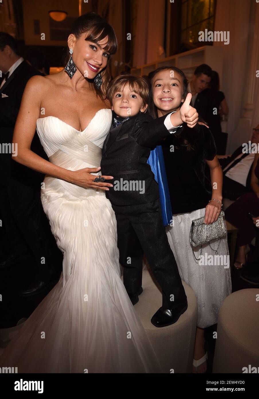 LOS ANGELES, CA - SEPTEMBER 17: Sofia Vergara, Jeremy Maguire, and ...