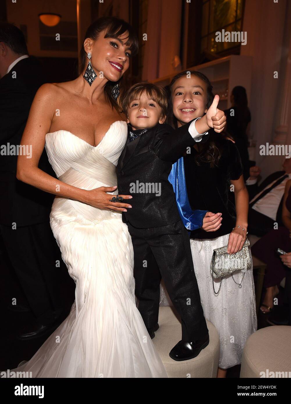 LOS ANGELES, CA - SEPTEMBER 17: Sofia Vergara, Jeremy Maguire, and ...