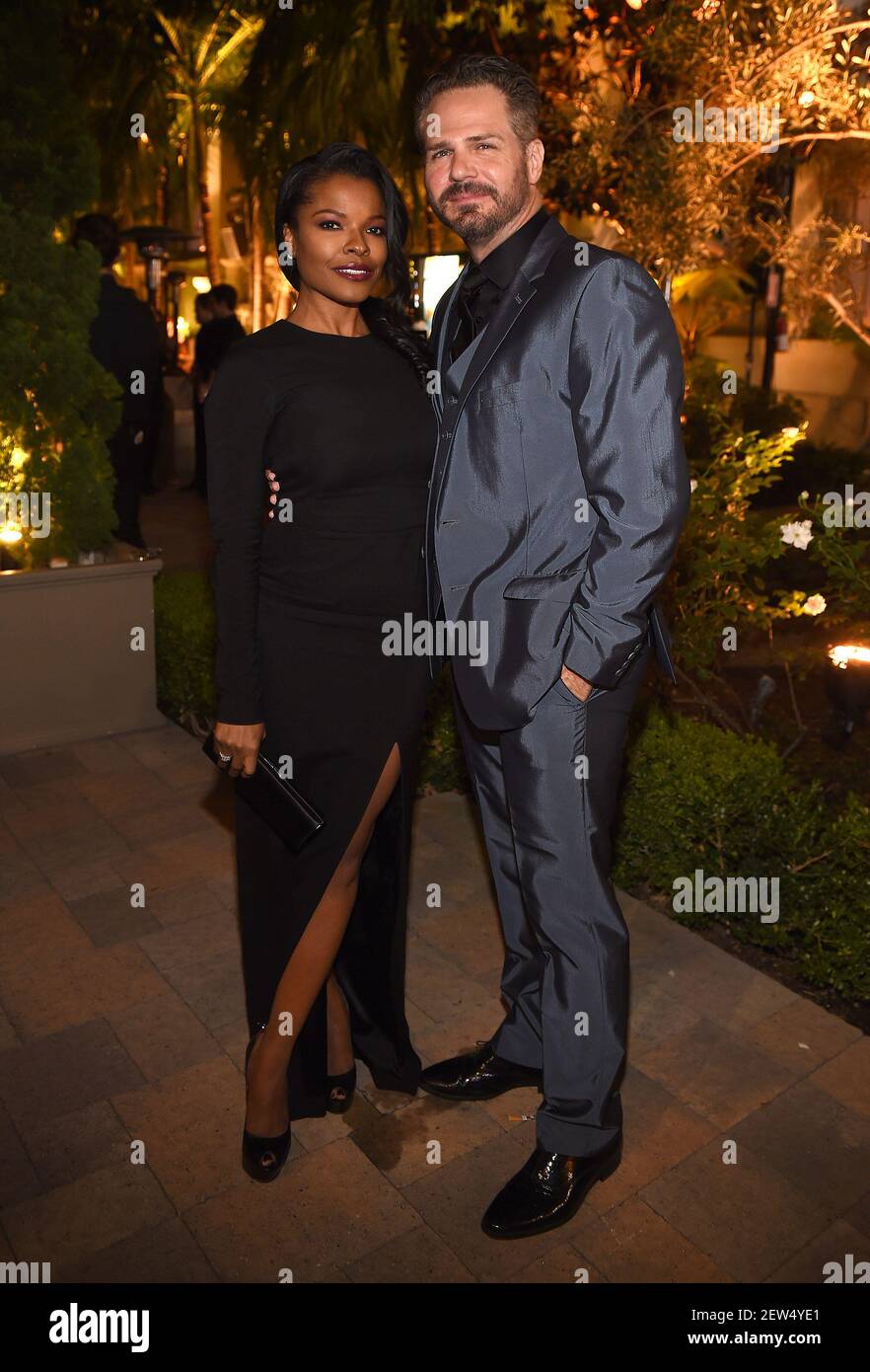 LOS ANGELES, CA - SEPTEMBER 17: Keesha Sharp and Bradford Sharp attend ...