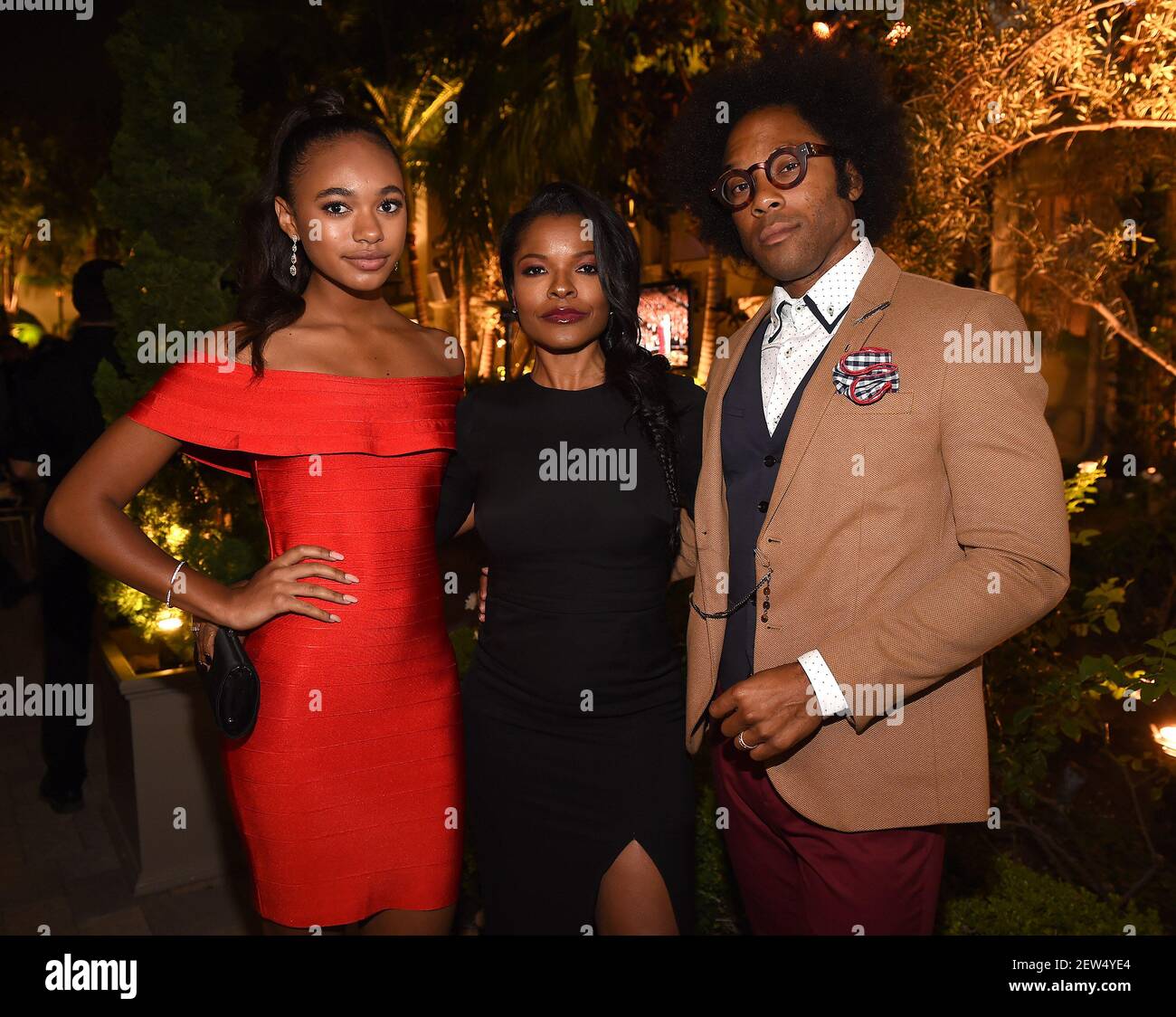 LOS ANGELES, CA - SEPTEMBER 17: Chandler Kinney, Keesha Sharp and ...