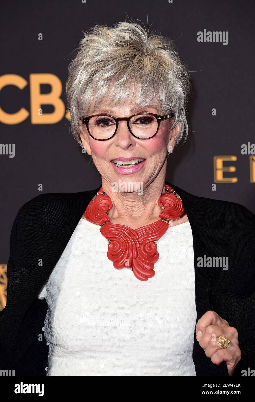 LOS ANGELES, CA - SEPTEMBER 17: Rita Moreno arrives at the 69th Emmy ...