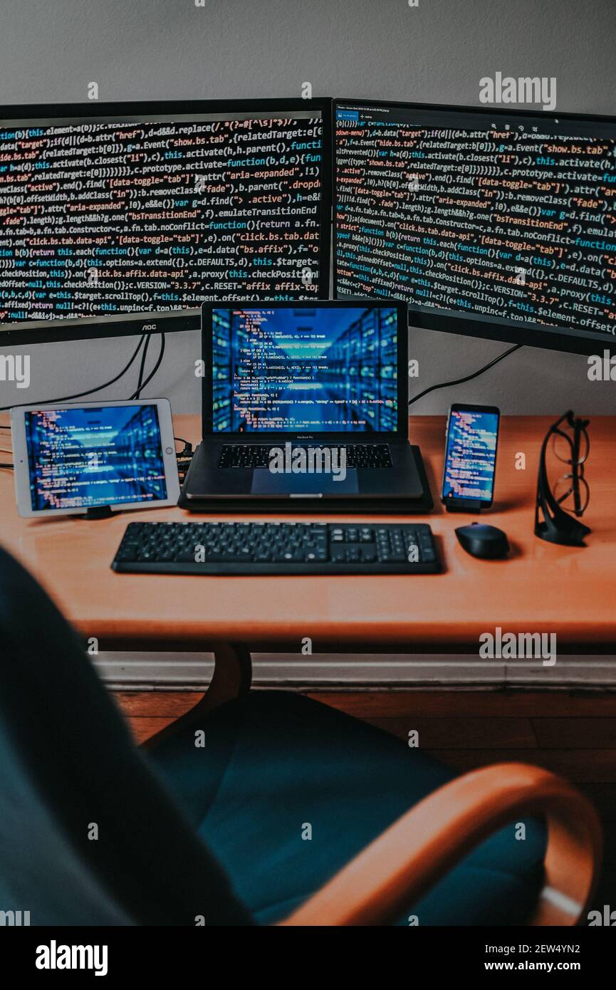 Professional software developer types hi-res stock photography and ...