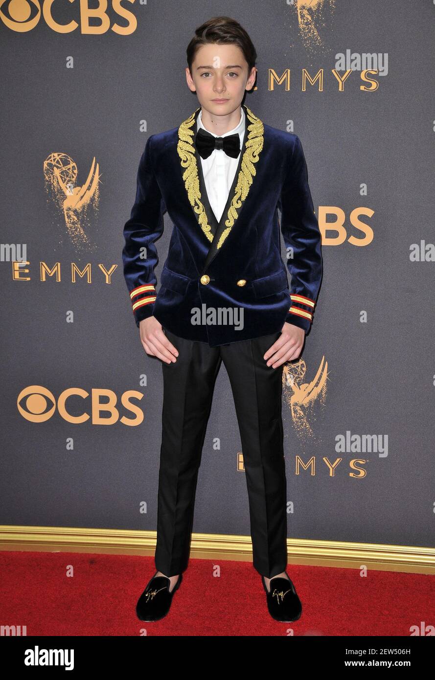 Noah Schnapp at the 69th Annual Emmy Awards held at the Microsoft ...