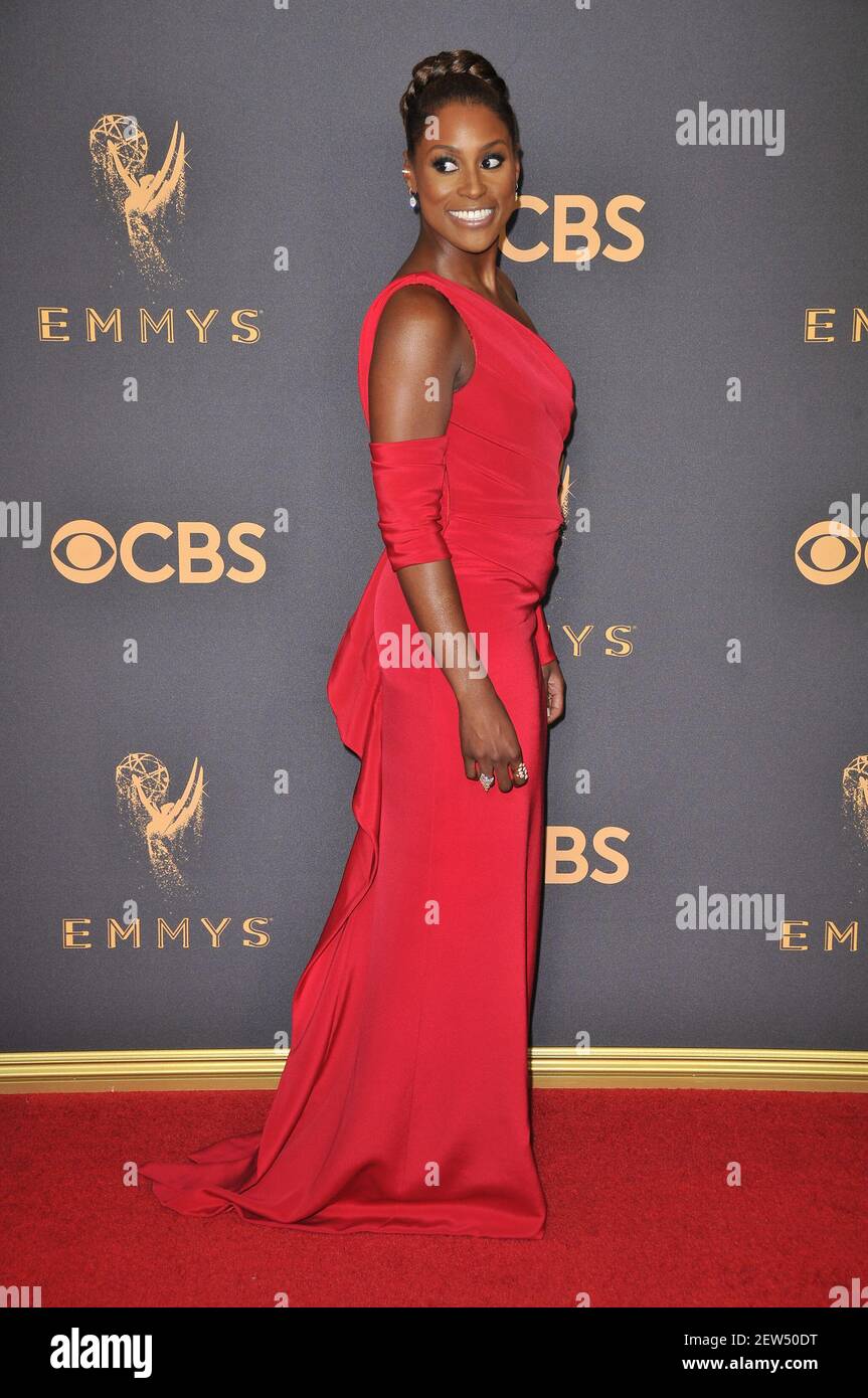 Issa Rae at the 69th Annual Emmy Awards held at the Microsoft Theater ...