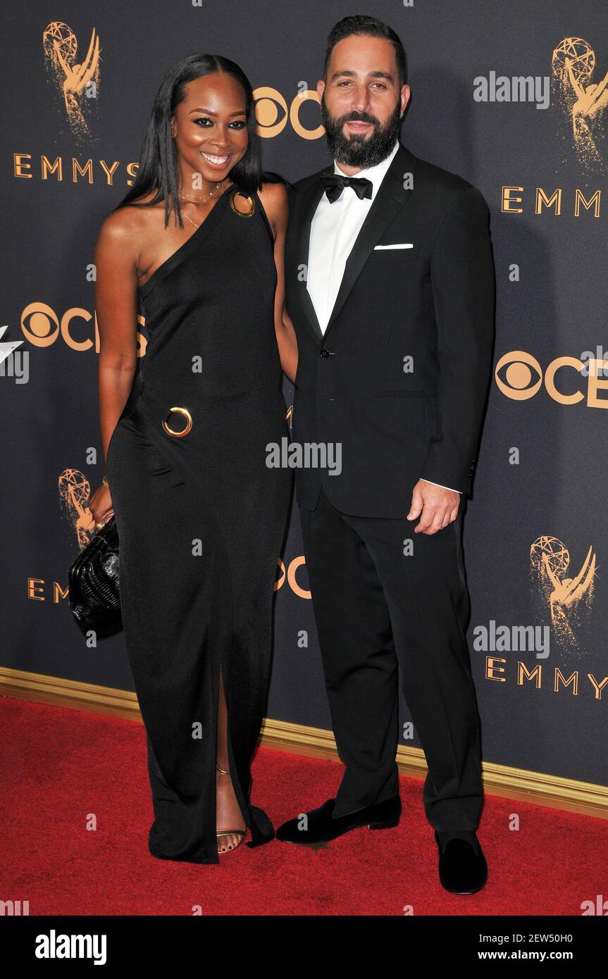 Makeup artist Malika James (L) and producer Hale Rothstein at the 69th ...