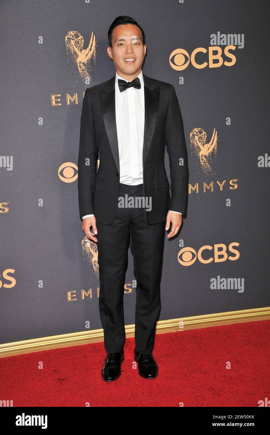 Writer Alan Yang at the 69th Annual Emmy Awards held at the Microsoft ...