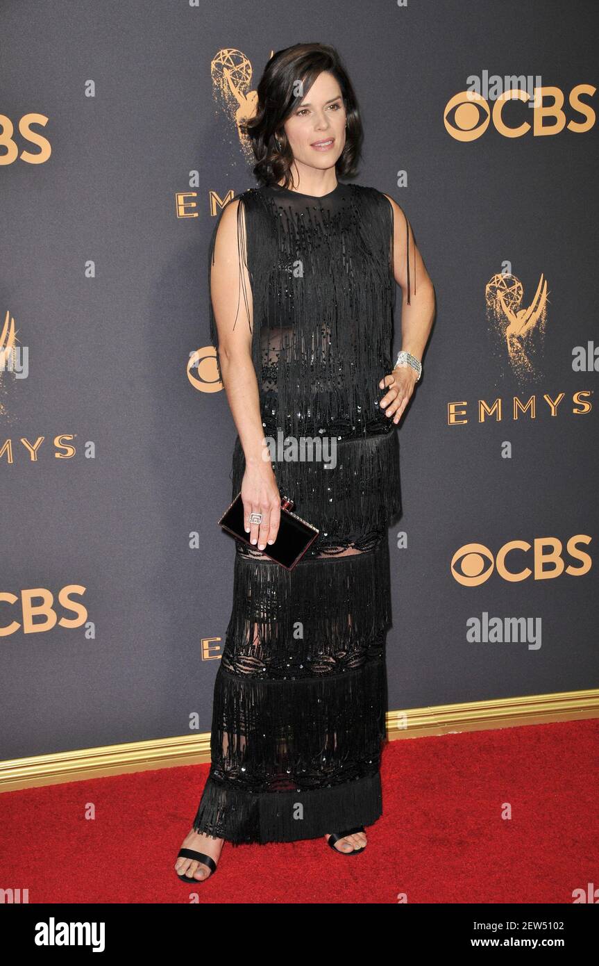 Neve Campbell at the 69th Annual Emmy Awards held at the Microsoft ...