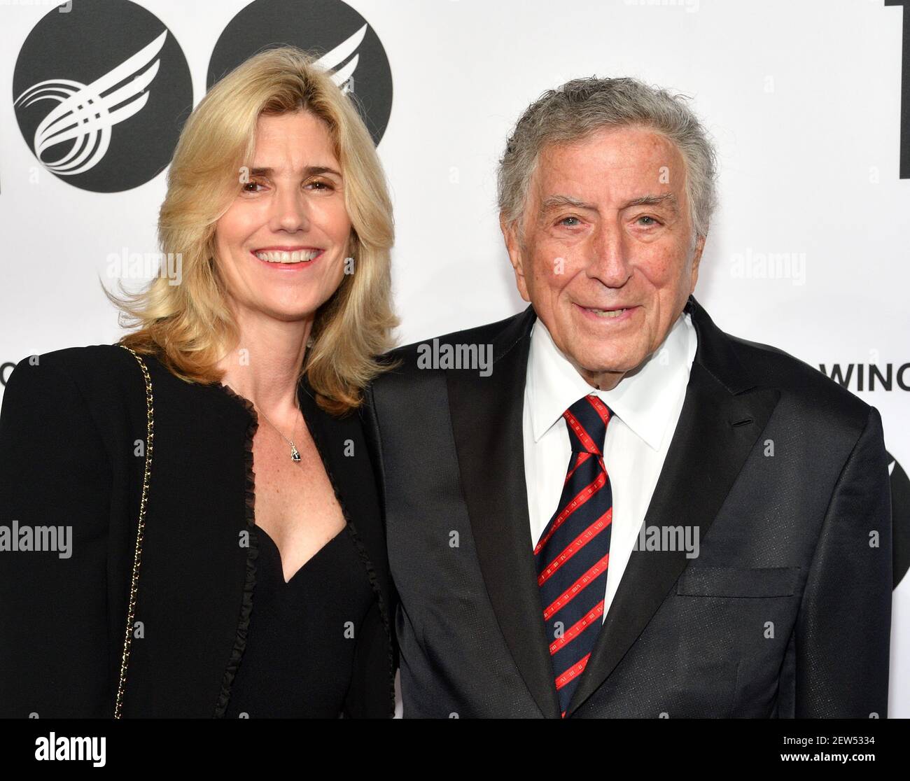 L-R: Susan Benedetto and singer Tony Bennett attend The American ...