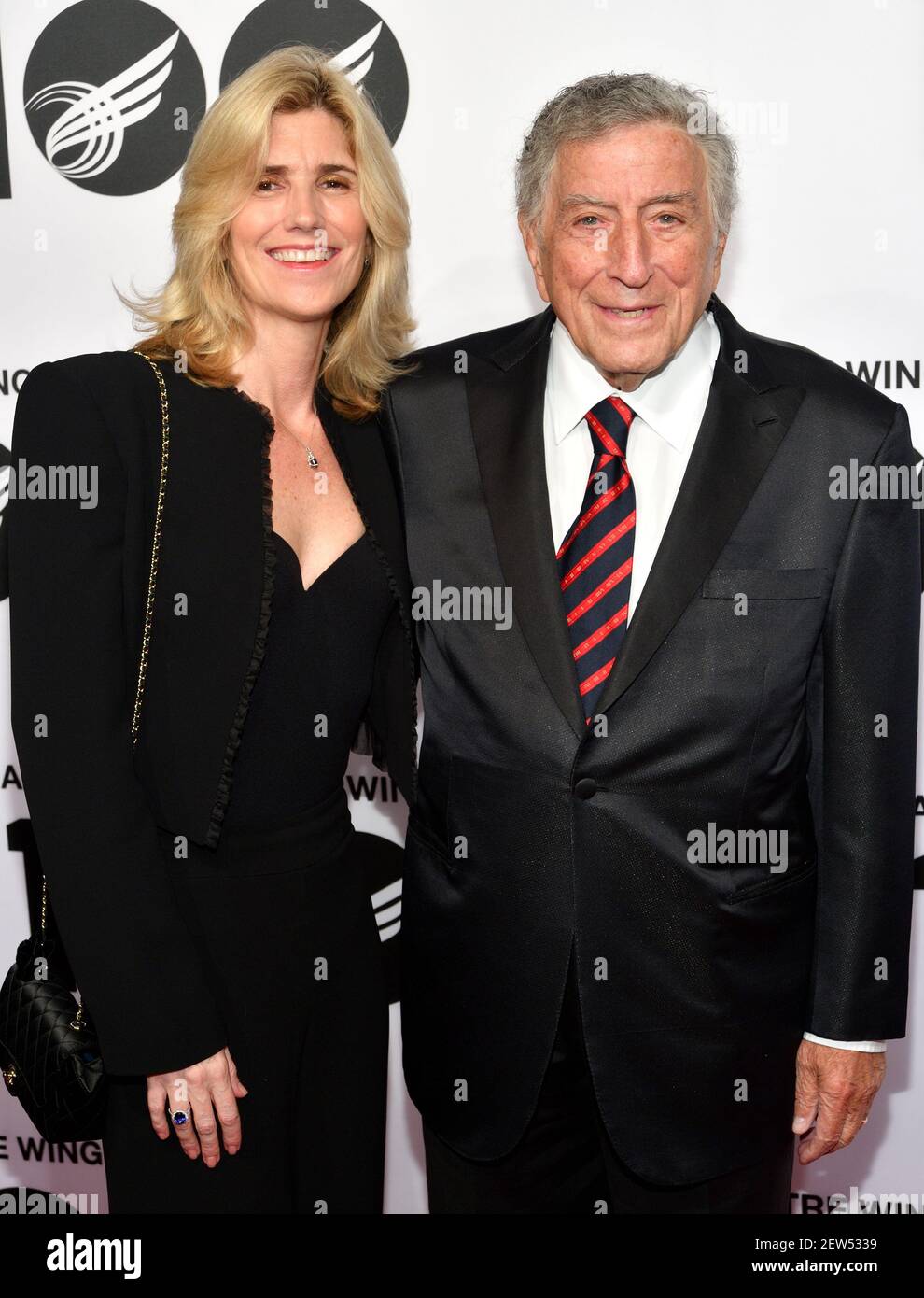 L-R: Susan Benedetto and singer Tony Bennett attend The American ...