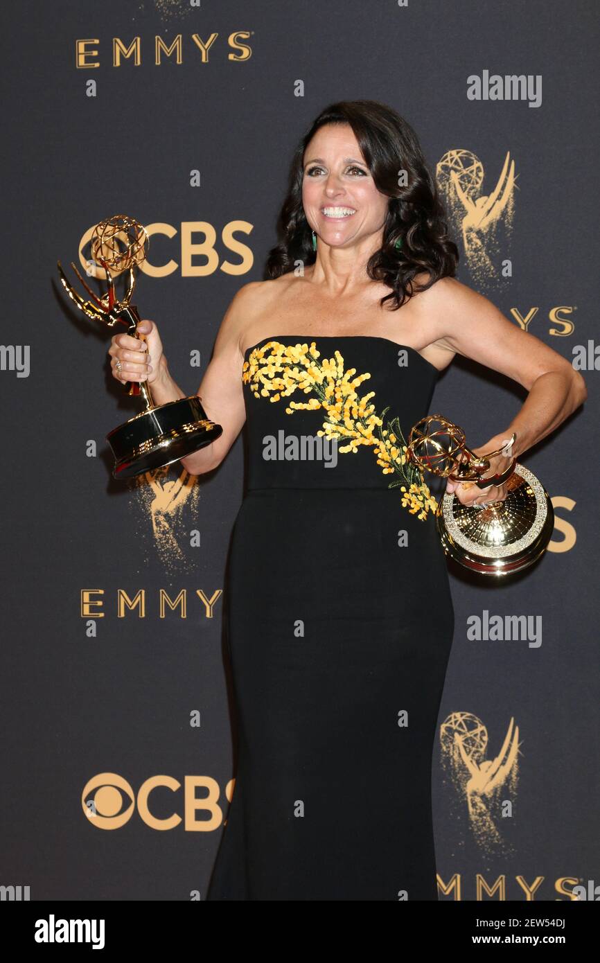 Julia Louis-Dreyfus at the 69th Primetime Emmy Awards - Press Room at ...